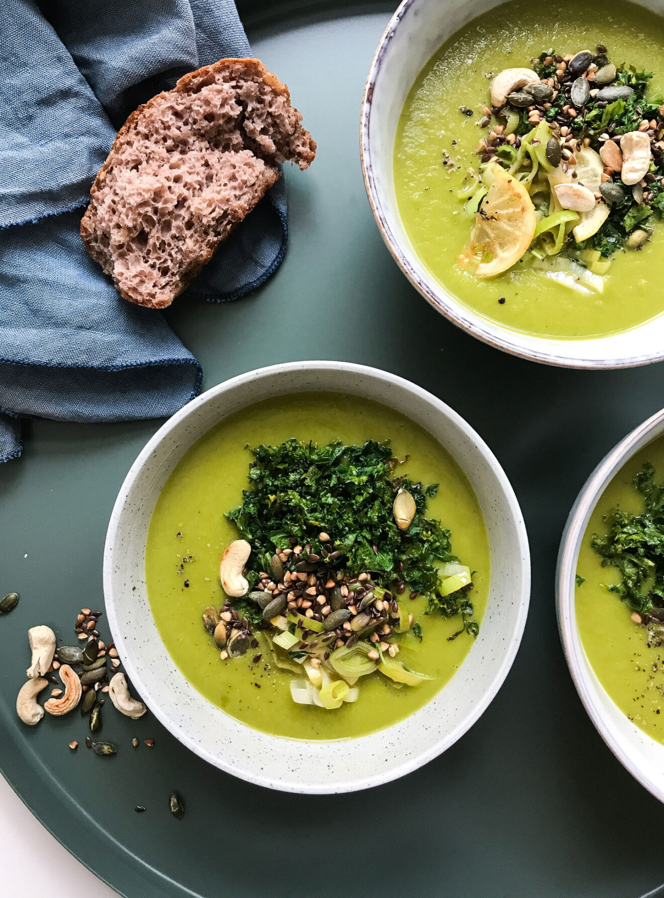 Cremet broccolisuppe med spinat | ELLE