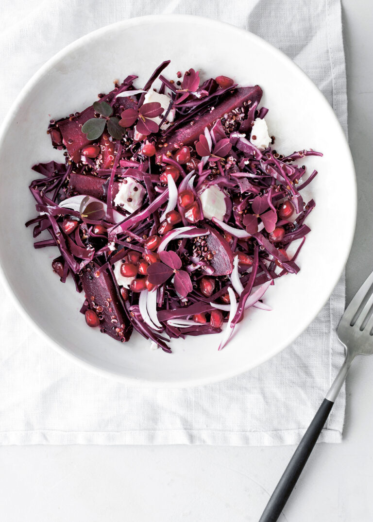 Opskrift: Rødbedesalat med quinoa og feta