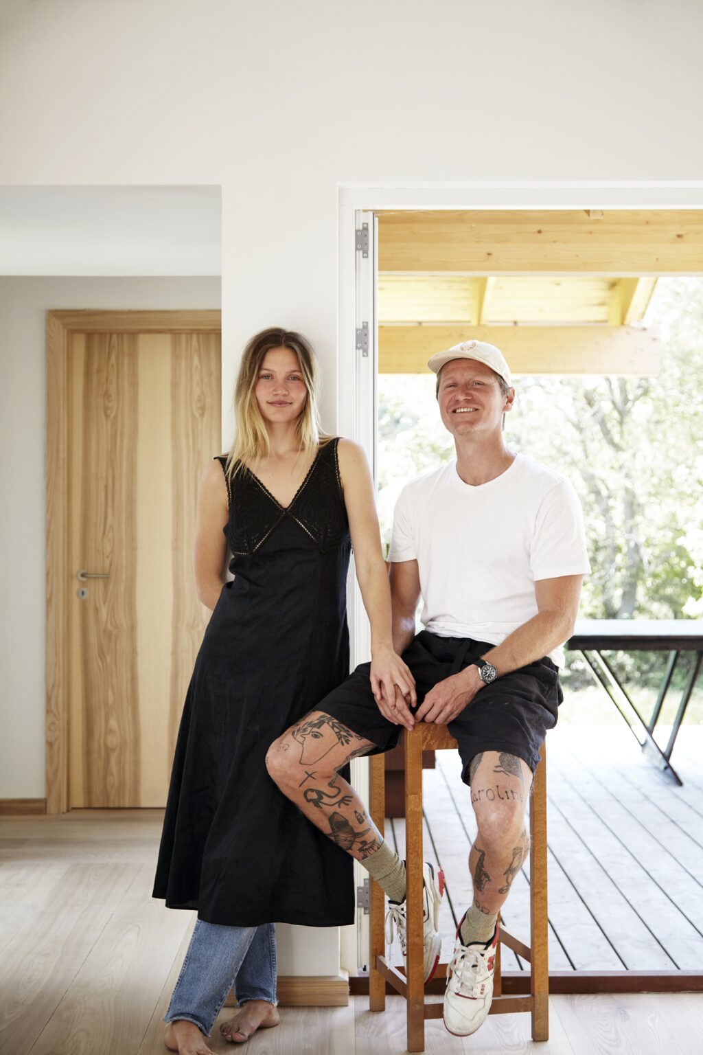 Kom indenfor i Caroline Corinths sommerhus: "Der er mange følelser ...